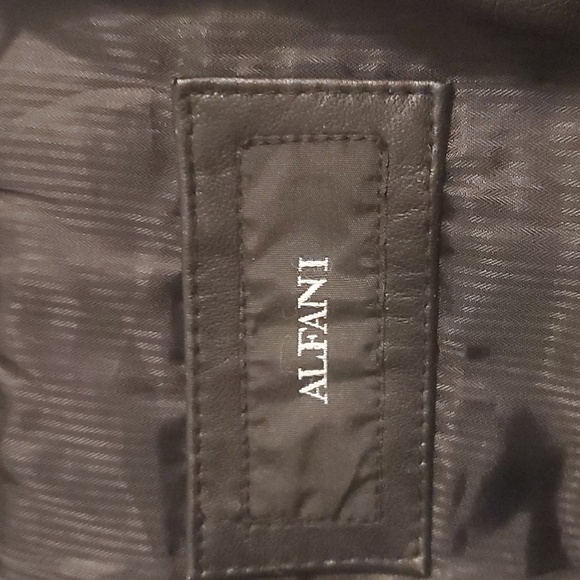 Alfani | Jackets & Coats | Mens Alfani Black Leather Jacket | Poshmark
